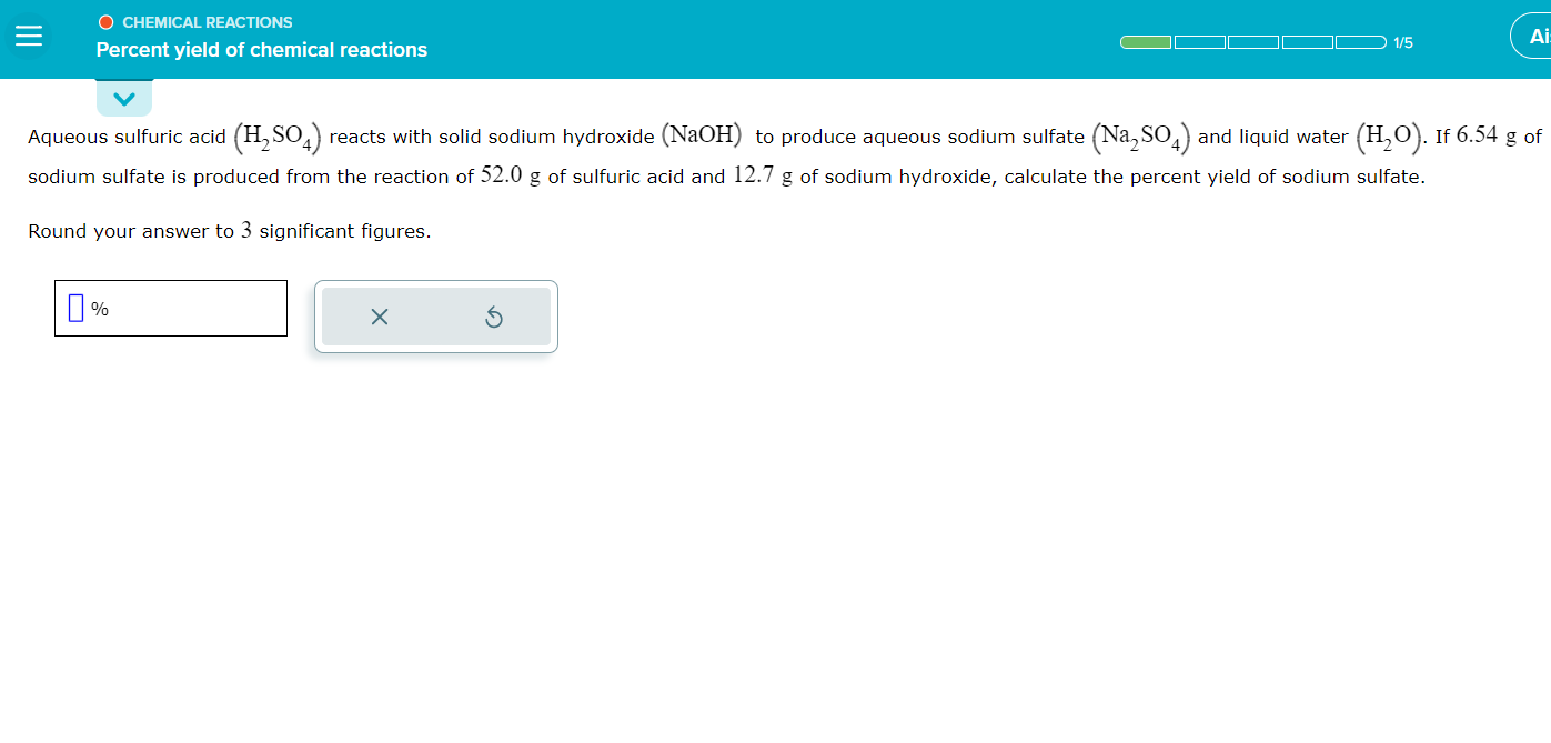 Solved Aqueous sulfuric acid (H2SO4) reacts with solid | Chegg.com
