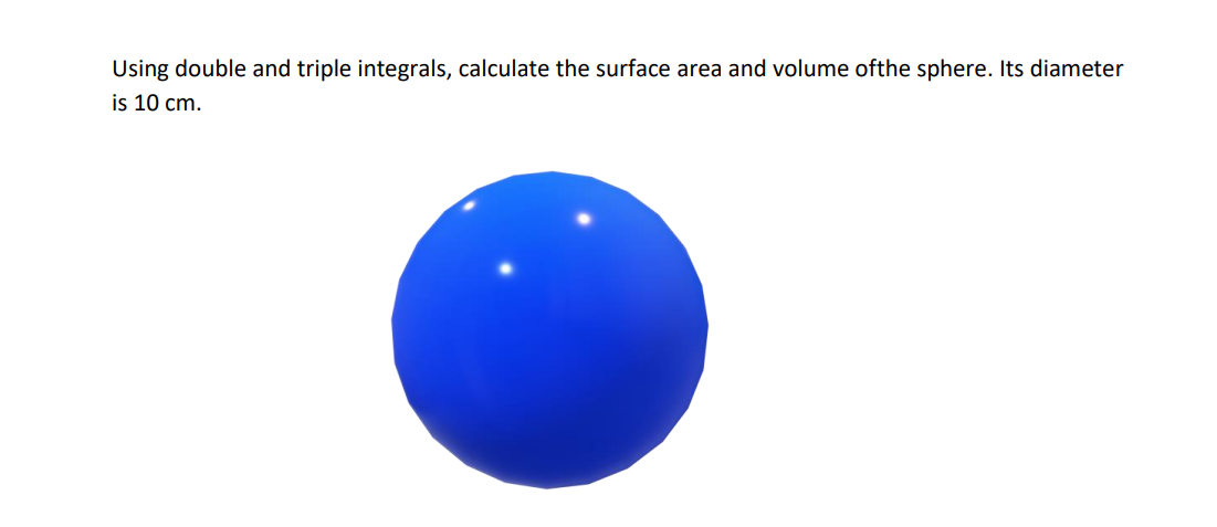 Solved Using double and triple integrals, calculate the | Chegg.com