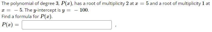 Solved Given the function P(x)=x3−1x2−12x, find its | Chegg.com