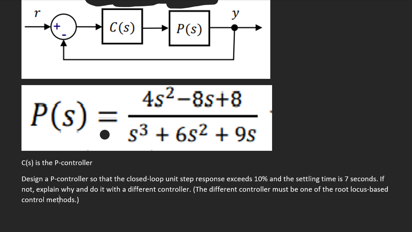 Solved r у C(s) P(s) S 452-88+8 P(s) = 53 +682 +9s C(s) is | Chegg.com