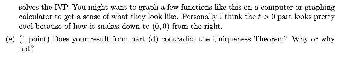 Solved Consider the initial value problem dtdy=f(t,y) with | Chegg.com