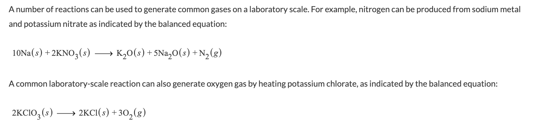 Solved A number of reactions can be used to generate common | Chegg.com