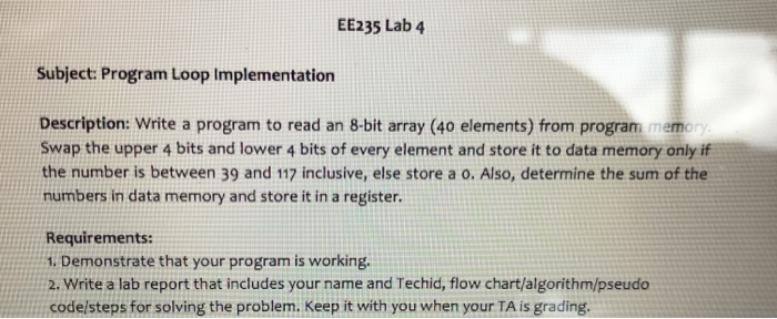 Solved Write the program using Atmel Studio 7 software from | Chegg.com