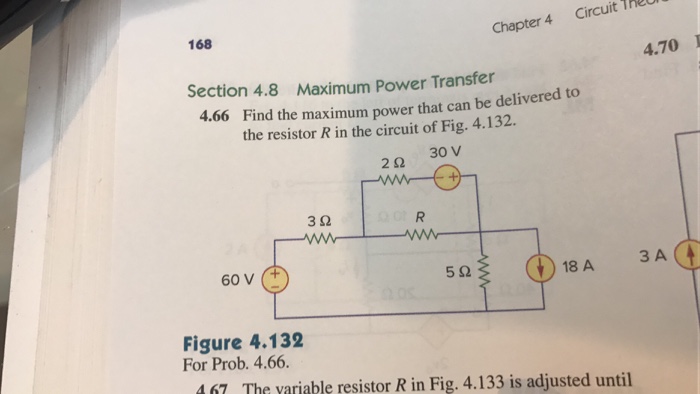 Find the maximum power that can be delivered to the | Chegg.com