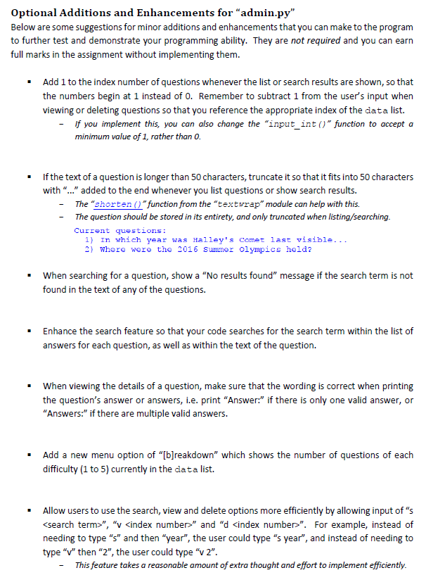 Solved Background Information This assignment tests your | Chegg.com