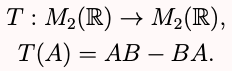 Solved Find a basis and the dimension for ker(T) if T is the | Chegg.com