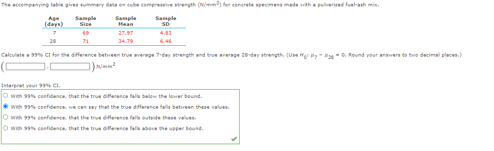 Solved The accompanying table gives summary data on cube | Chegg.com