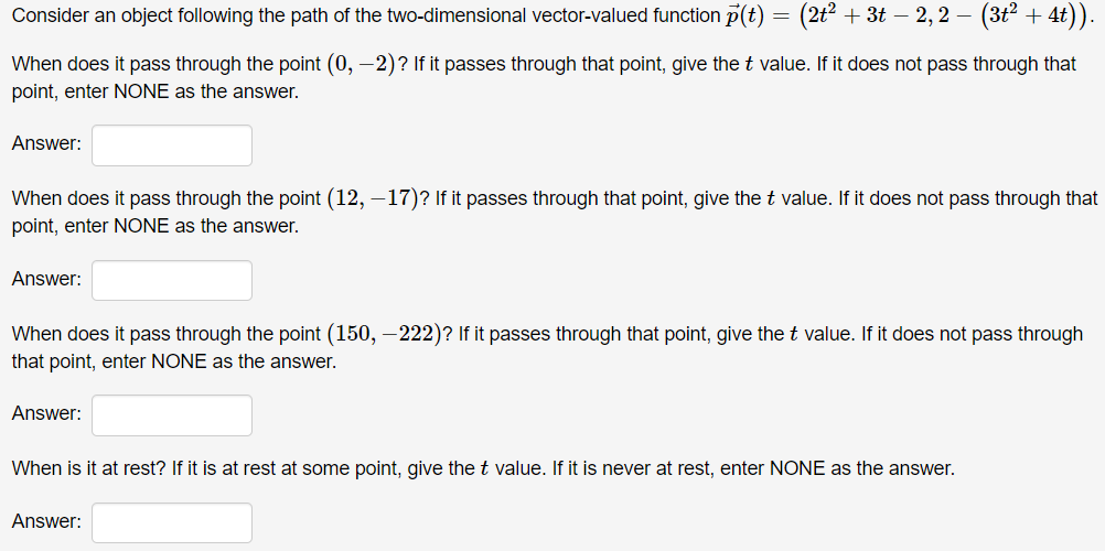 Solved Consider an object following the path of the | Chegg.com