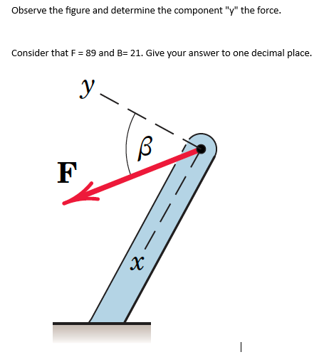 Solved Observe the figure and determine the component " y " | Chegg.com
