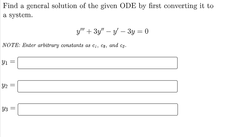 Solved Find a general solution of the given ODE by first | Chegg.com