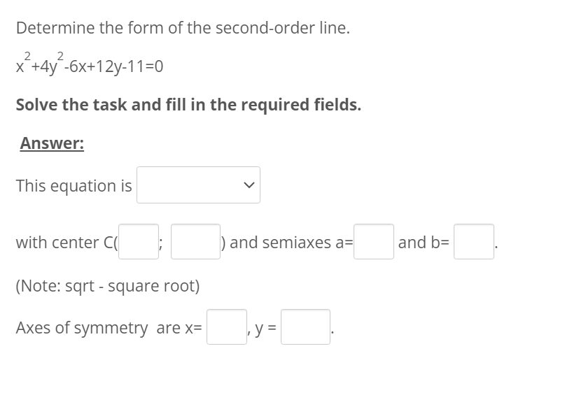 Solved Determine the form of the second-order | Chegg.com