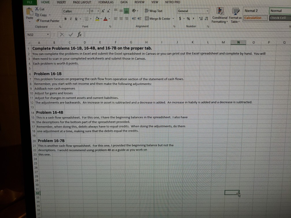 Solved FILE INSERT PAGE LAYOUT FORMULAS DATA REVIEW HOME % | Chegg.com
