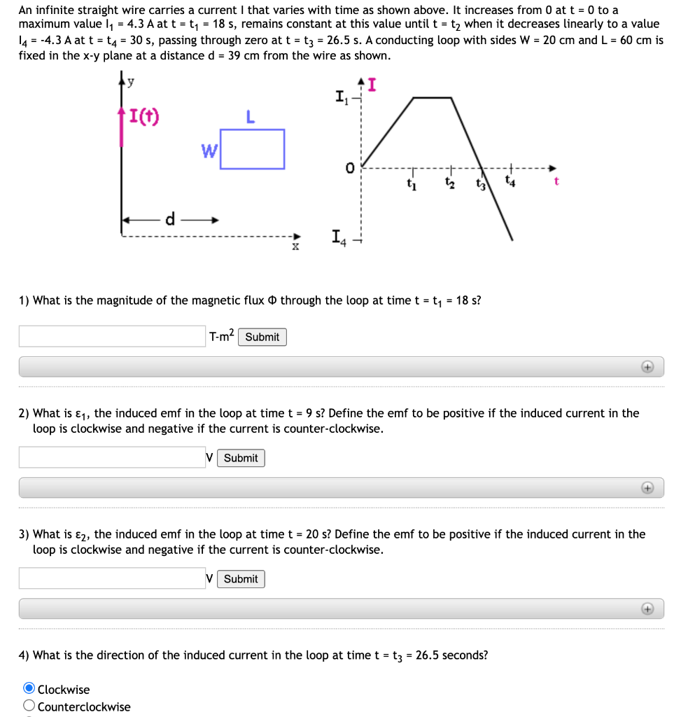 Solved An infinite straight wire carries a current I that | Chegg.com