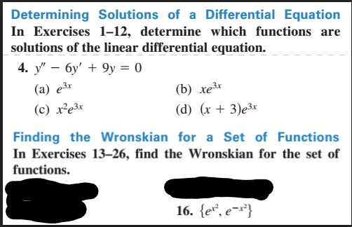 Solved Determining Solutions Of A Differential Equation In