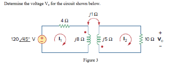 Solved Determine the voltage V0 ﻿for the circuit shown | Chegg.com