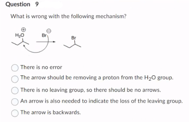 Solved What is wrong with the following mechanism? There is | Chegg.com