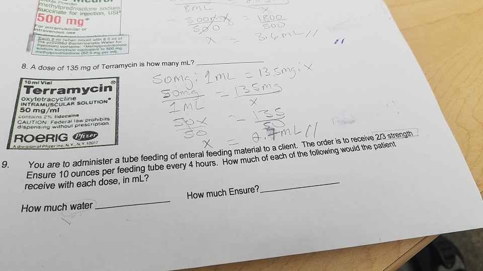 Solved 6. What is the final concentration of Betapen-VK? 3 m | Chegg.com