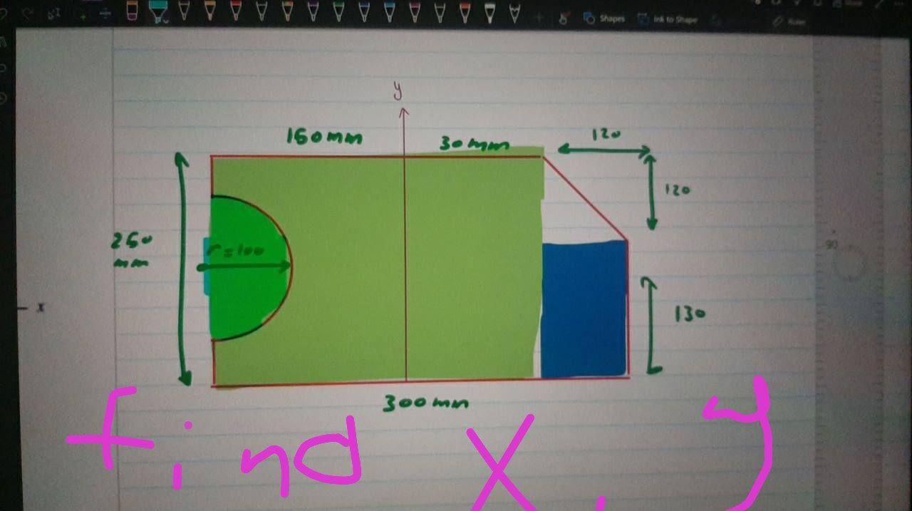 Solved X pu η οοΣ 130 92 120 30mm .21 WW91 y SO 0 sadeus A A | Chegg.com