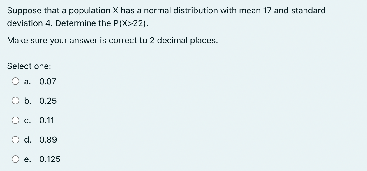 Solved Suppose that a population X has a normal distribution | Chegg.com