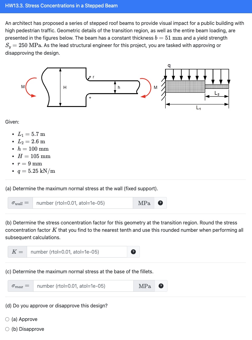 Solved An architect has proposed a series of stepped roof | Chegg.com
