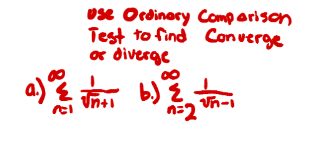 Solved 0% Ordinary comparison Test to find Converge o | Chegg.com