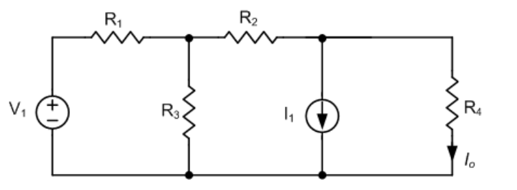 Solved Using superposition, find Io in the circuit shown | Chegg.com