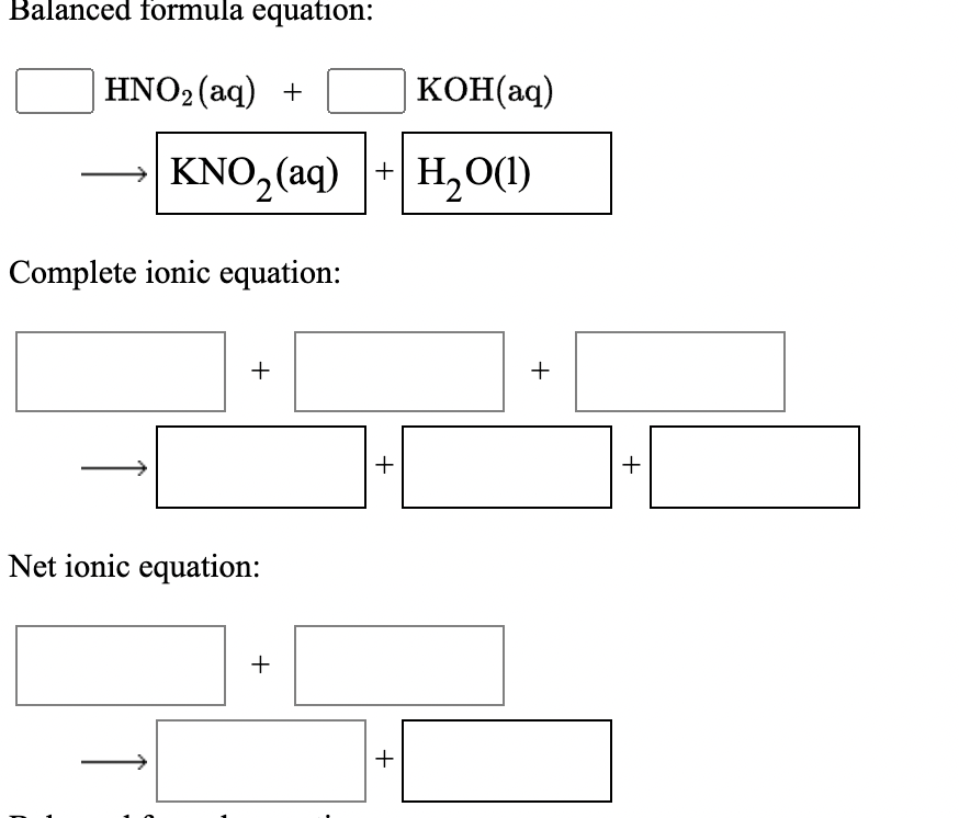 Solved Balanced formula equation: HNO3(aq) + 2 Ni(OH), (8) | Chegg.com