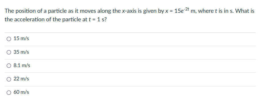 Solved The position of a particle as it moves along the | Chegg.com