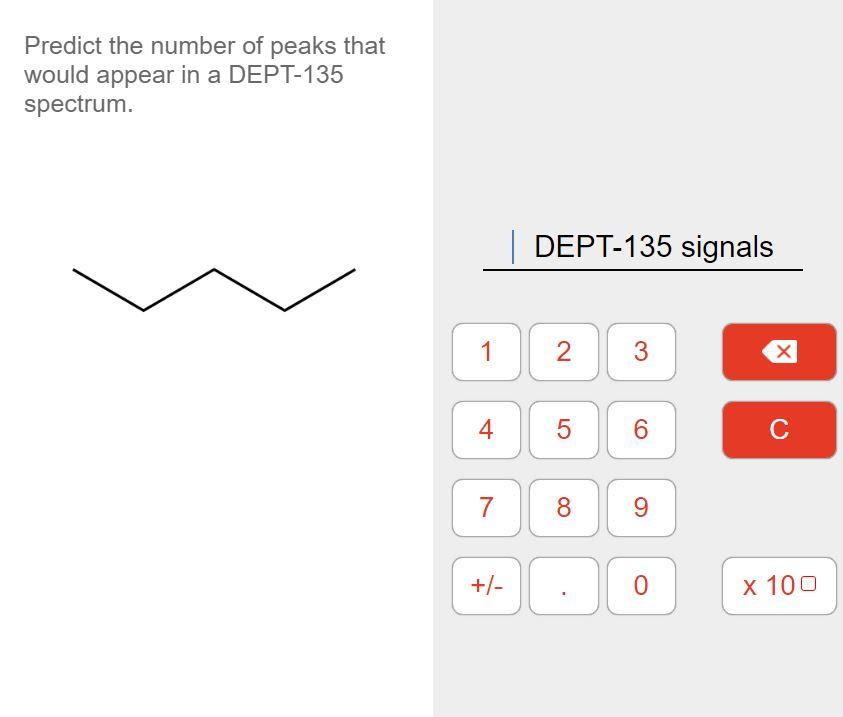 Solved Predict the number of peaks that would appear in a | Chegg.com