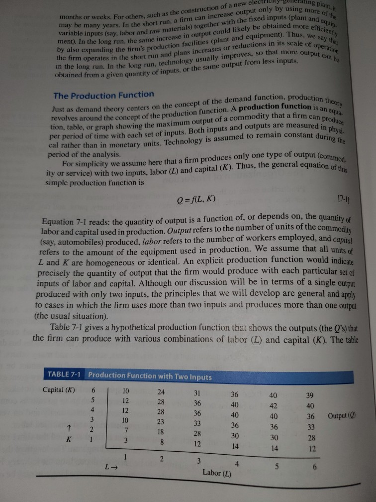 Solved 1. From Table 7-1 on p. 274 of your | Chegg.com