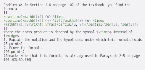 Solved Problem 4: In Section 2-6 on page 107 of the | Chegg.com