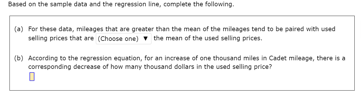 Solved The Cadet is a popular model of sport utility | Chegg.com