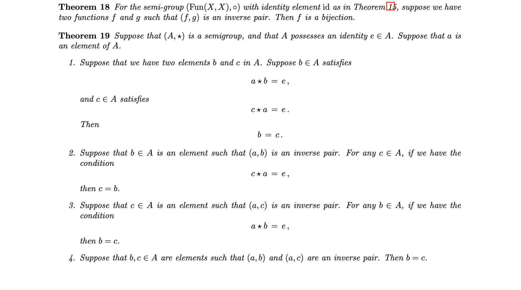 Solved Prove THEOREM 18 AND THEOREM 19 USE DEFINITION | Chegg.com