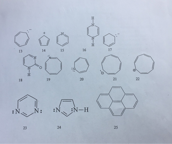 Solved Aromatic? Anti-aromatic? Non-aromatic? Criteria for | Chegg.com