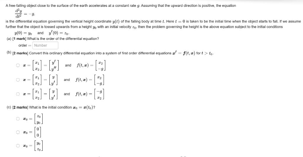 Solved 172 A Free falling Object Close To The Surface Of Chegg solved-172-a-free-falling-object-close-to-the-surface-of-chegg