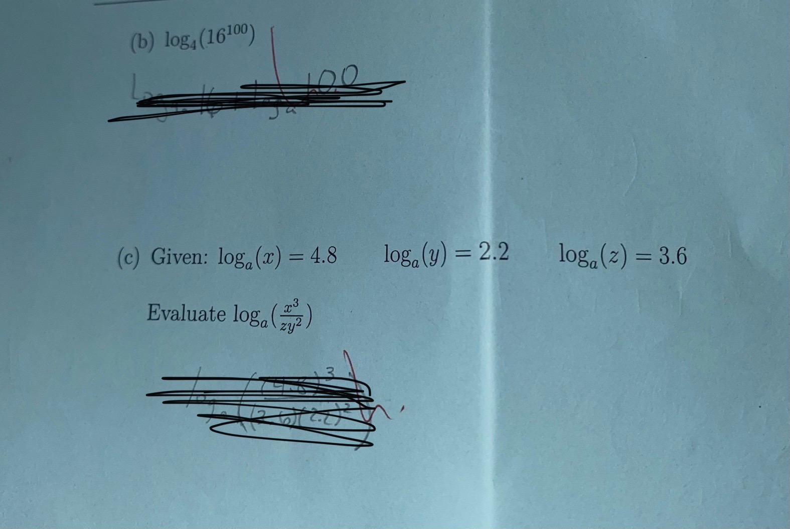 Solved Evaluate the following using the LAWS of LOGARITHMS. | Chegg.com