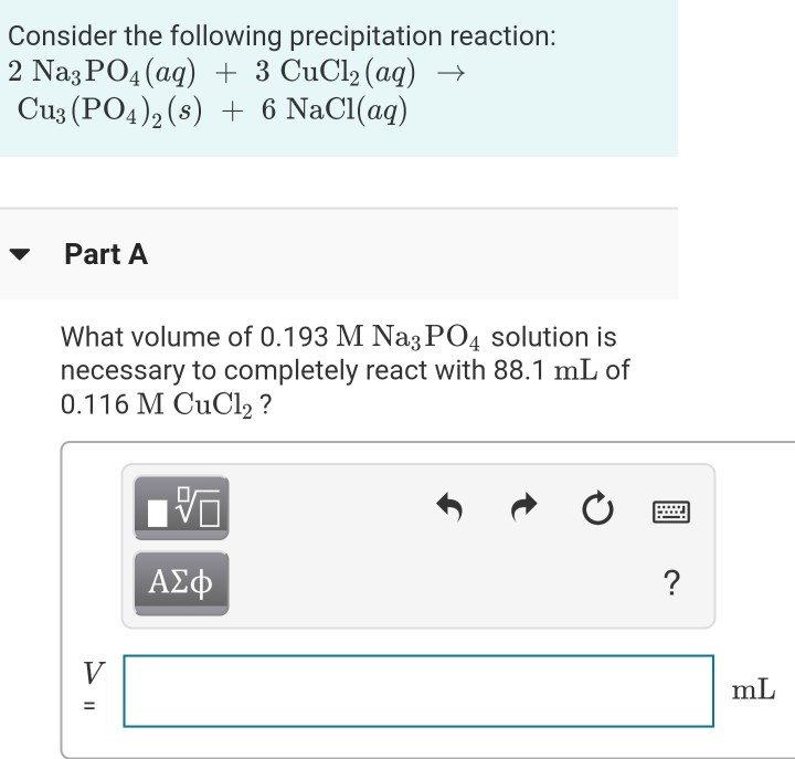 Solved Part A After 0.64g of CoCl2 6H2O is heated, the | Chegg.com