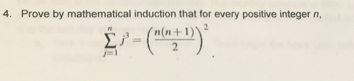 Solved 4. Prove by mathematical induction that for every | Chegg.com
