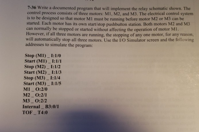 Solved 7-36 Write a documented program that will implement | Chegg.com Solved 7-36 Write a documented program that will implement | Chegg.com