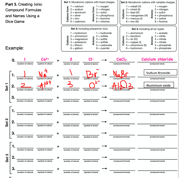 Solved Write out 3 complete answers from Part 3. One | Chegg.com Solved Write out 3 complete answers from Part 3. One | Chegg.com