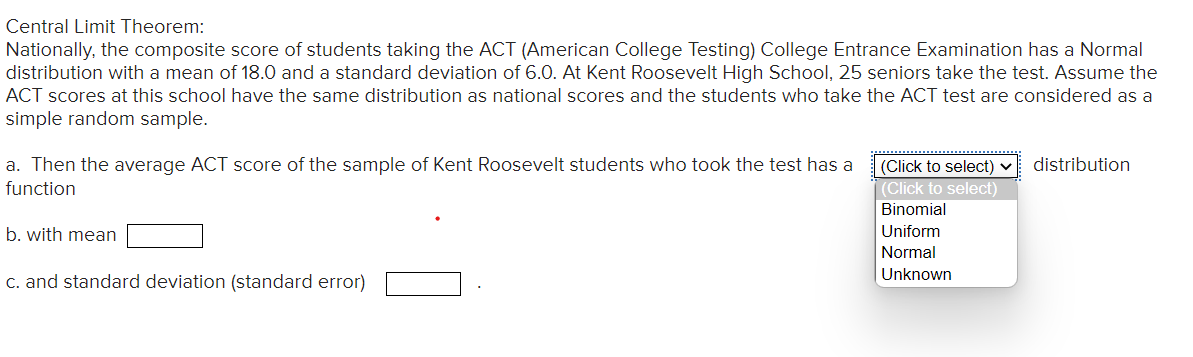 Solved Central Limit Theorem: Nationally, the composite | Chegg.com