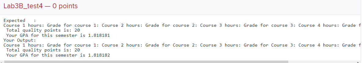 Solved float gradeC1, gradeC2, gradeC3, gradeC4; float sum | Chegg.com