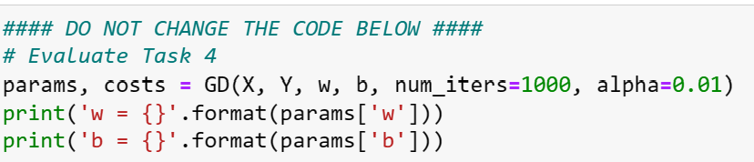 Solved lask 4. Implement gradient descent. 2 points In GD | Chegg.com