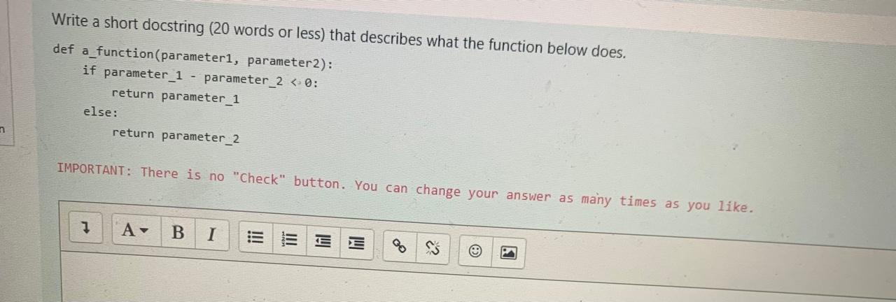 Solved Rewrite the following function using using good style | Chegg.com