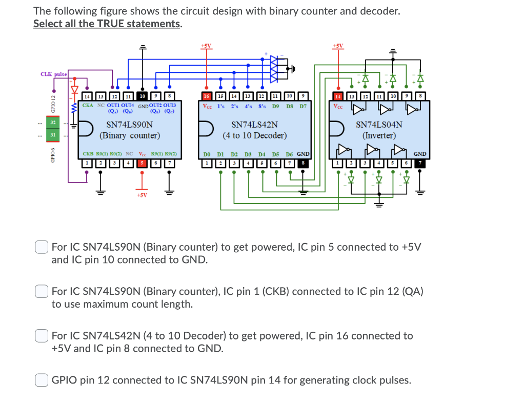 Solved The following figure shows the circuit design with | Chegg.com