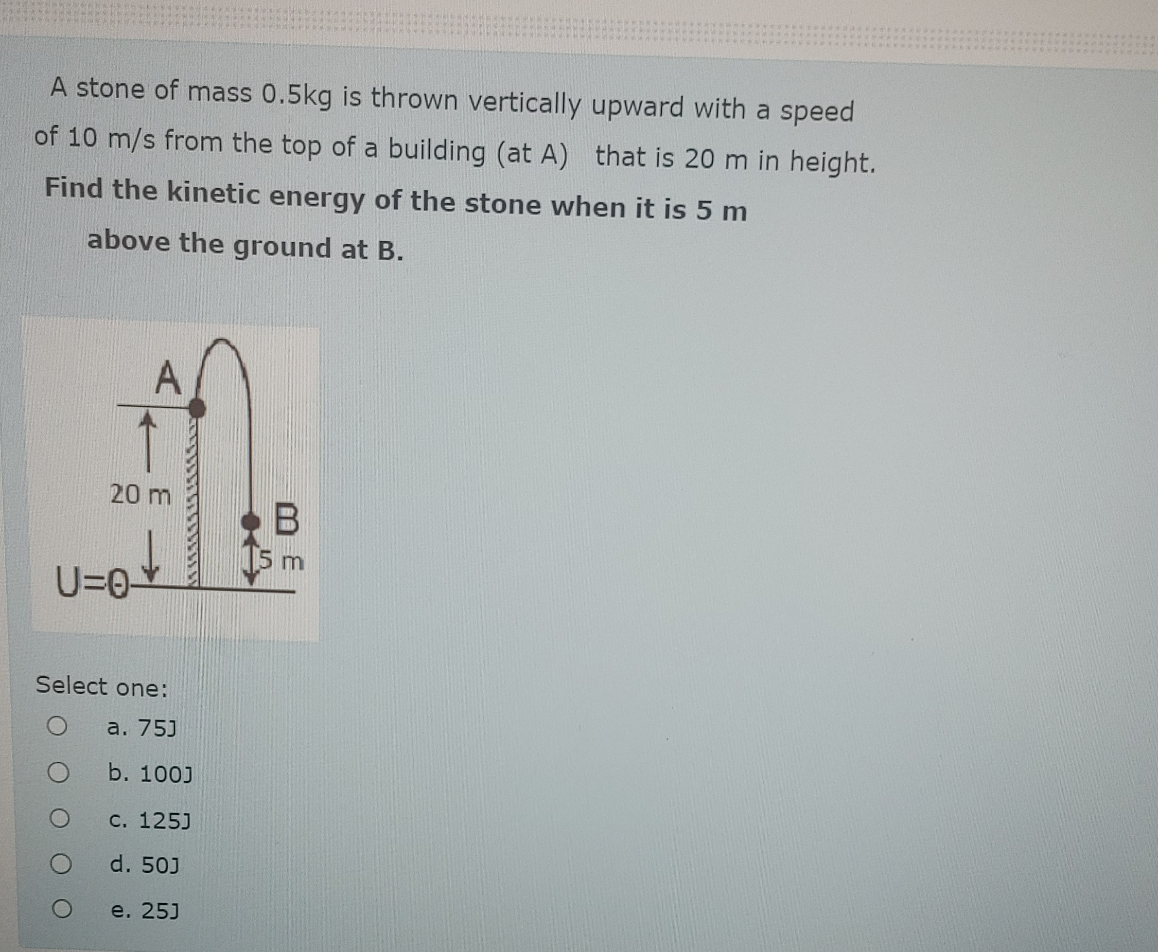 Solved The Kinetic Energy Of Object X is E object Y has