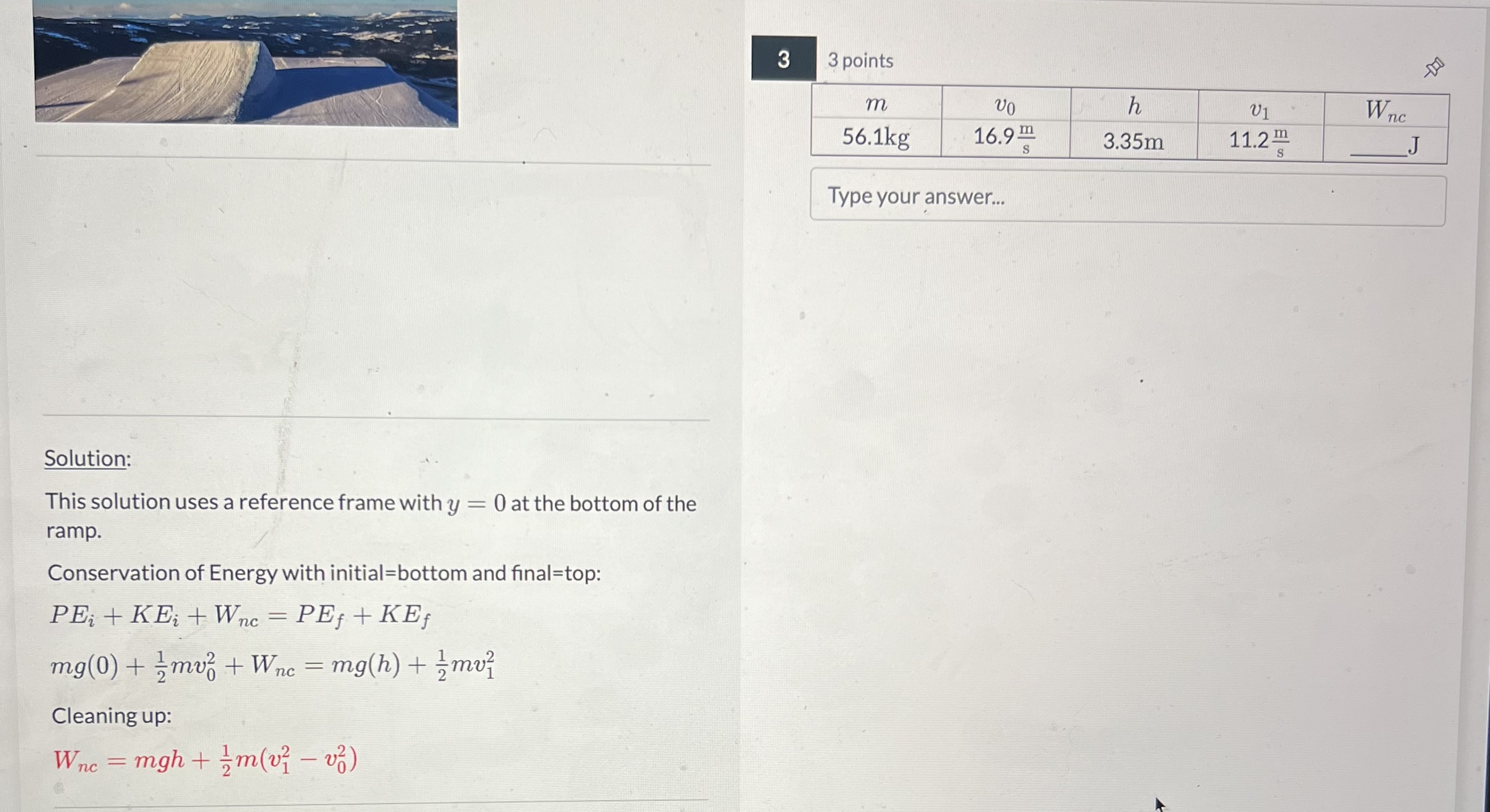 Solved Type your answer... Solution: This solution uses a | Chegg.com