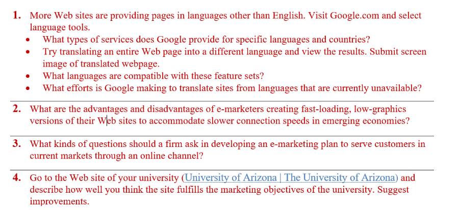 Solved 1. More Web sites are providing pages in languages | Chegg.com
