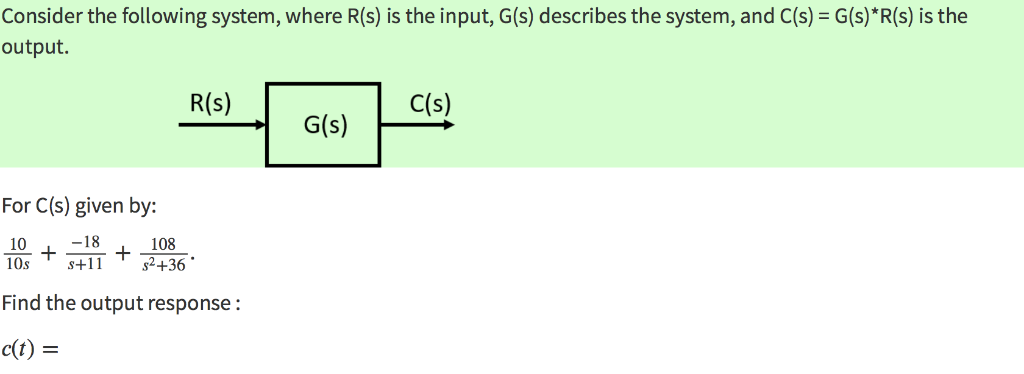 Solved Consider the following system, where R(s) is the | Chegg.com