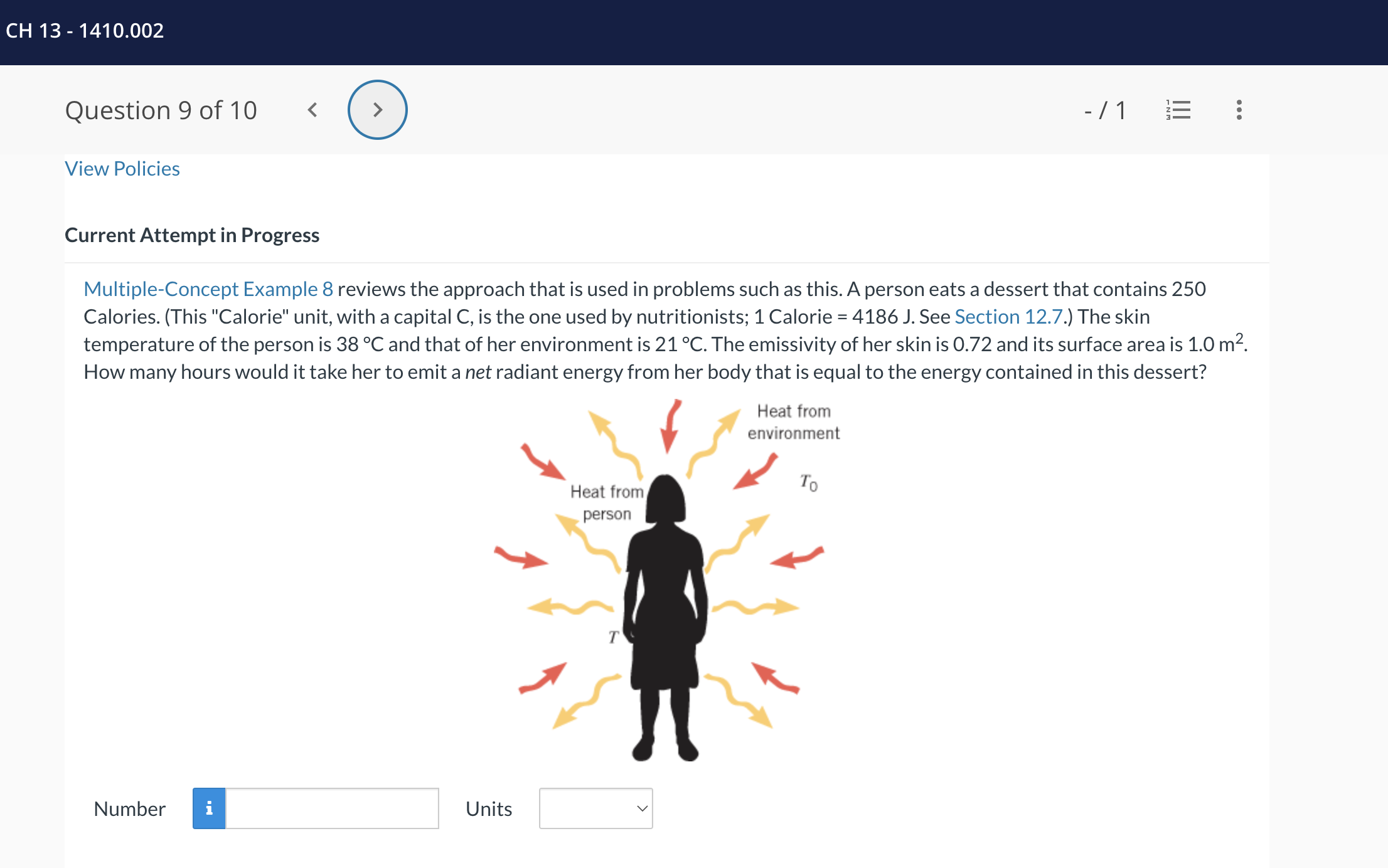 Solved Current Attempt in ProgressMultiple-Concept Example 8 | Chegg.com